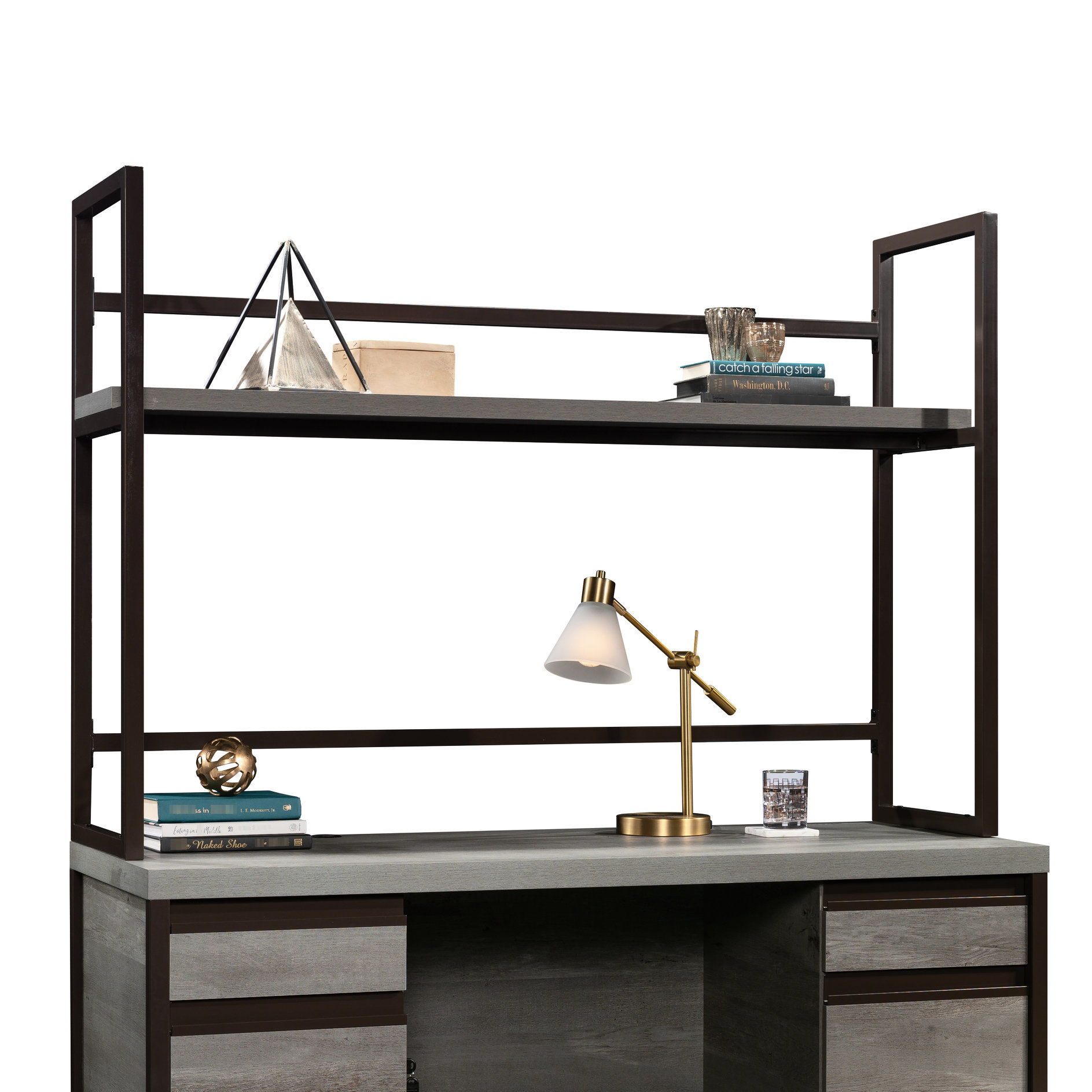 SnugglySolace Brown Finish Contemporary For Home Office Storage And ...