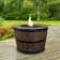 Sunbeam Wine Barrel Concrete Propane/Natural Gas Fire Pit & Reviews ...
