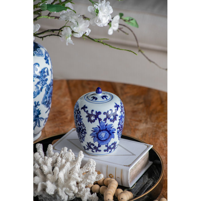 Langley Street Lattin Porcelain Ginger Jar & Reviews - Wayfair Canada