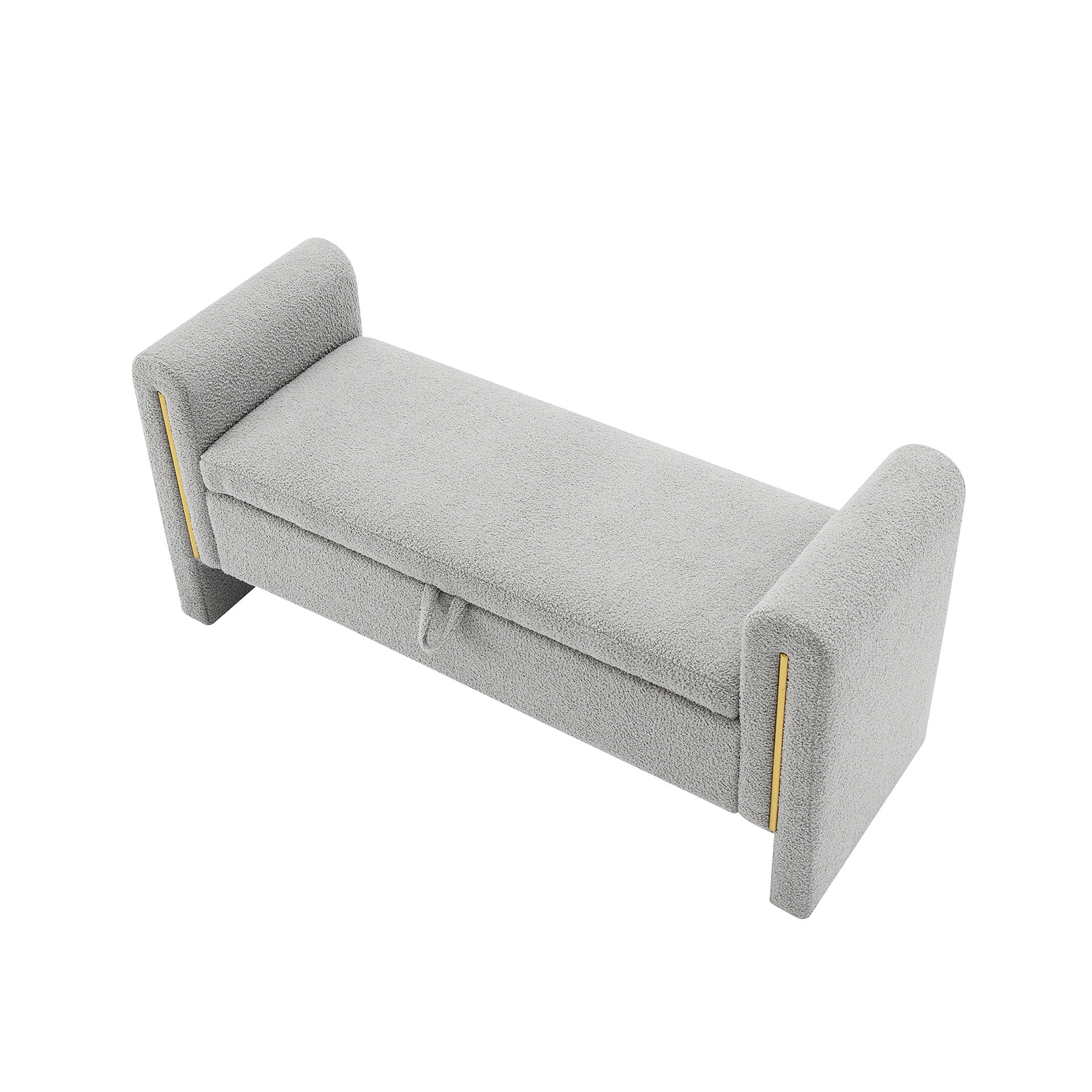 Ebern Designs Modern Bed End Bench,Upholstered Large Foot Rest Stool ...