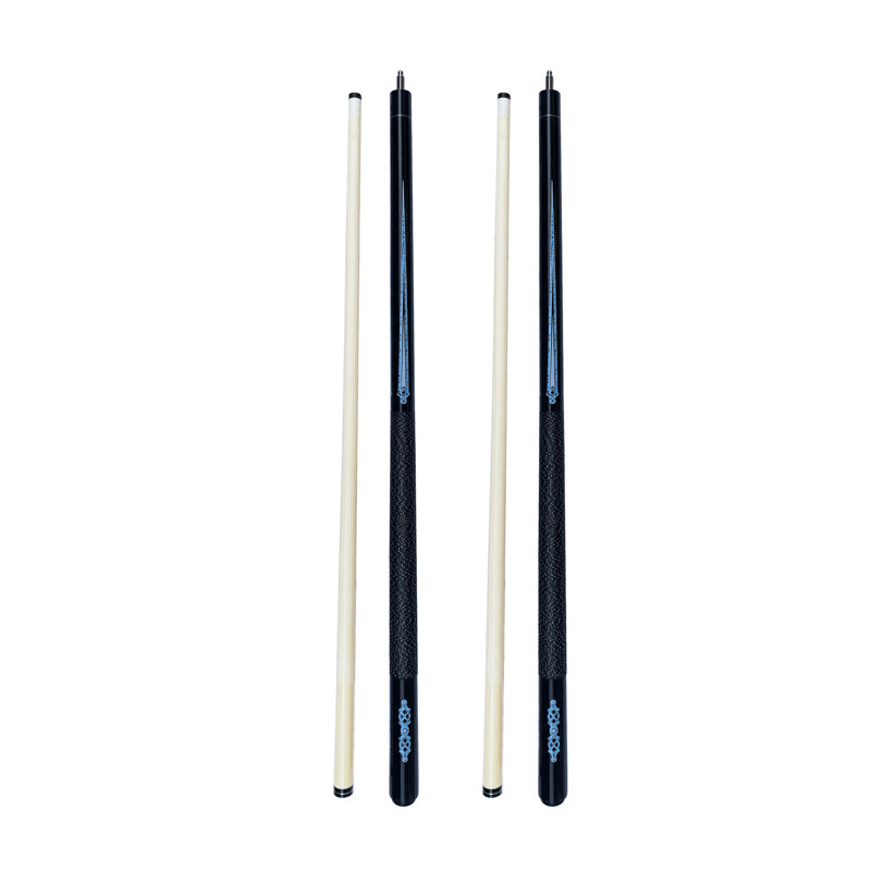 RACK Prime 58 inch Maplewood Billiard/Pool Cue, Black | Wayfair