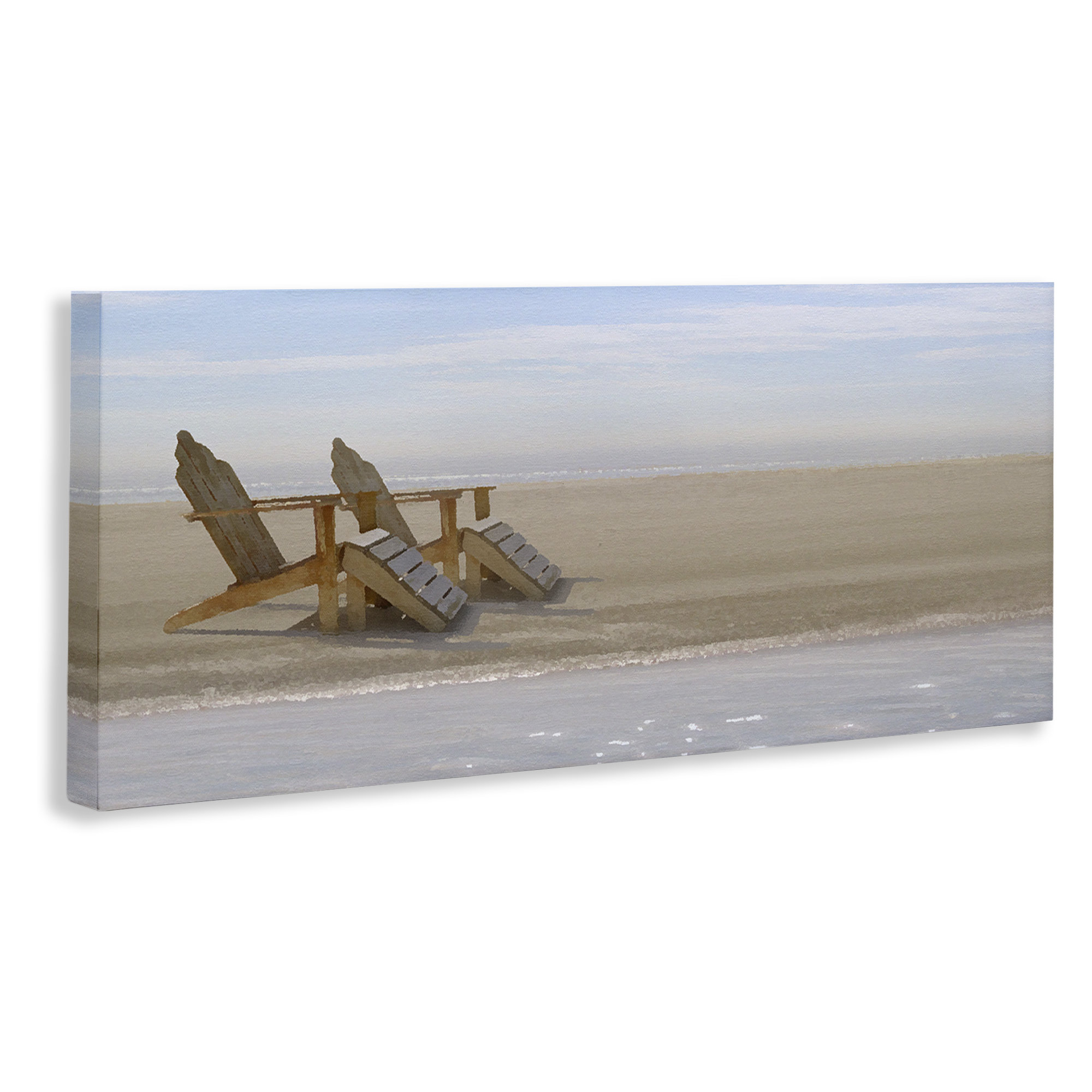 Highland Dunes Endless Beach Scene Canvas Wall Art by Noah Bay ...