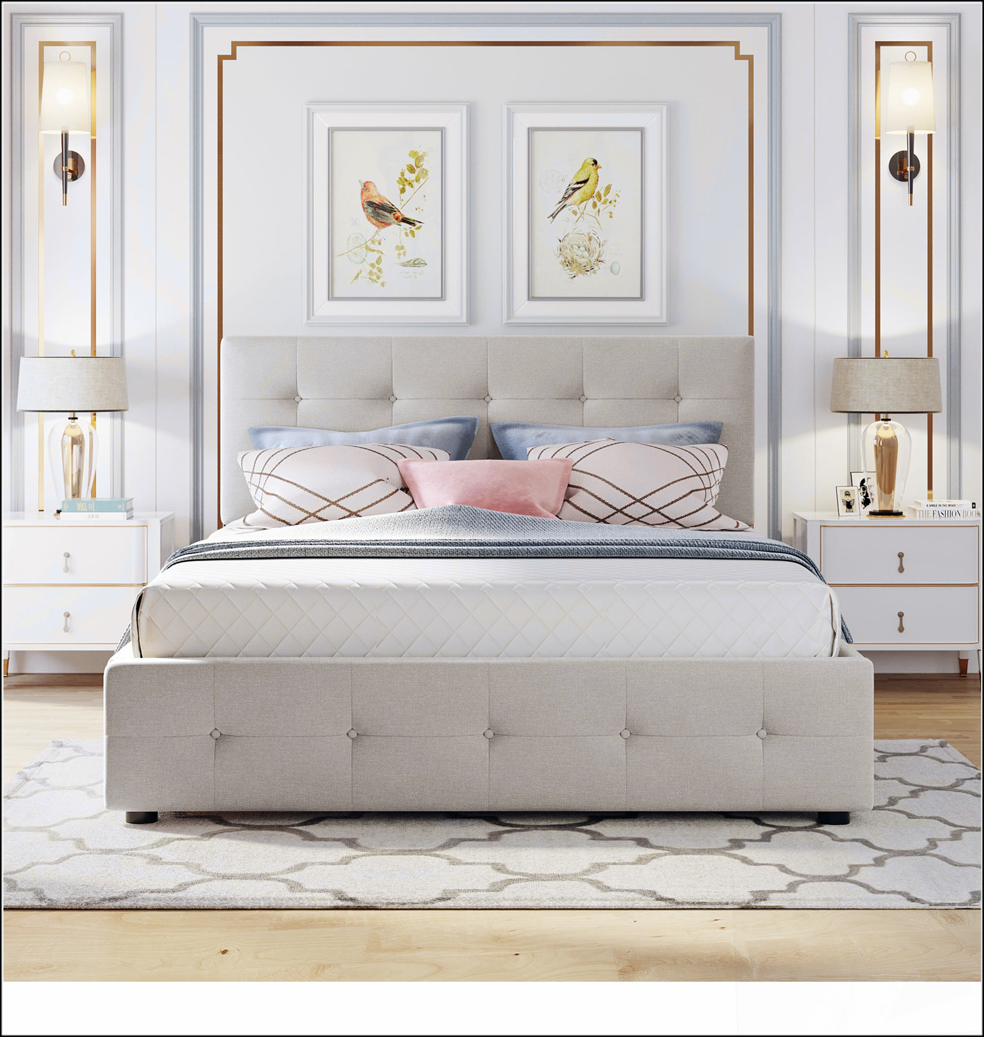 Lark Manor™ Spacious Daybed With Drawers And Shelves, Perfect For ...
