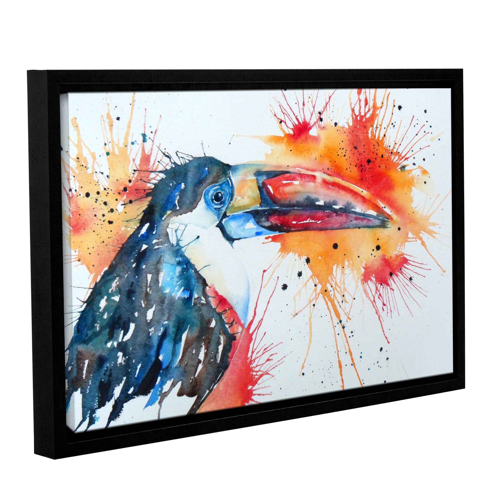 Latitude Run® Toucan Framed Painting Print - Wayfair Canada