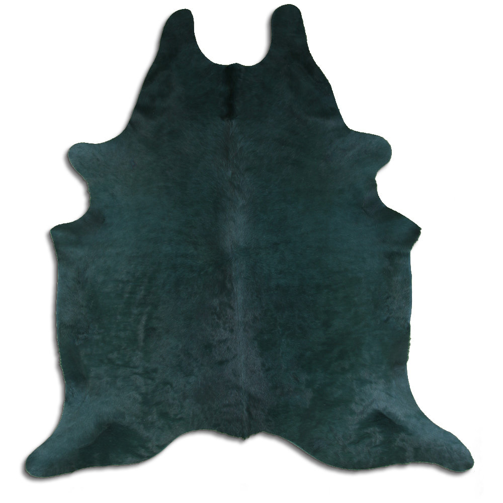 Foundry Select DYED HAIR ON COWHIDE DYED EMERALD GREEN 3 - 5 M GRADE A ...