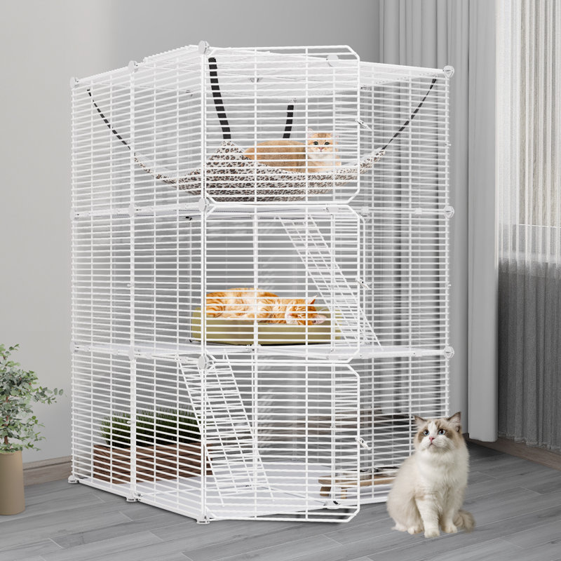 Tucker Murphy Pet™ Evteka Portable Cat Cage & Reviews | Wayfair