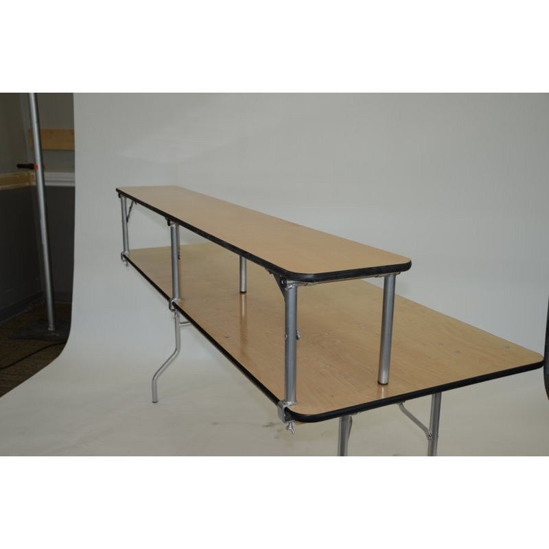 PRE Sales WFT 72'' Rectangular Bar Top Riser | Wayfair