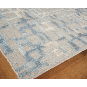 Exquisite Rugs Vista Hand Loomed Geometric Rug & Reviews | Wayfair