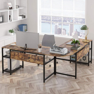 Inbox Zero Reversible L-Shape Desk & Reviews | Wayfair