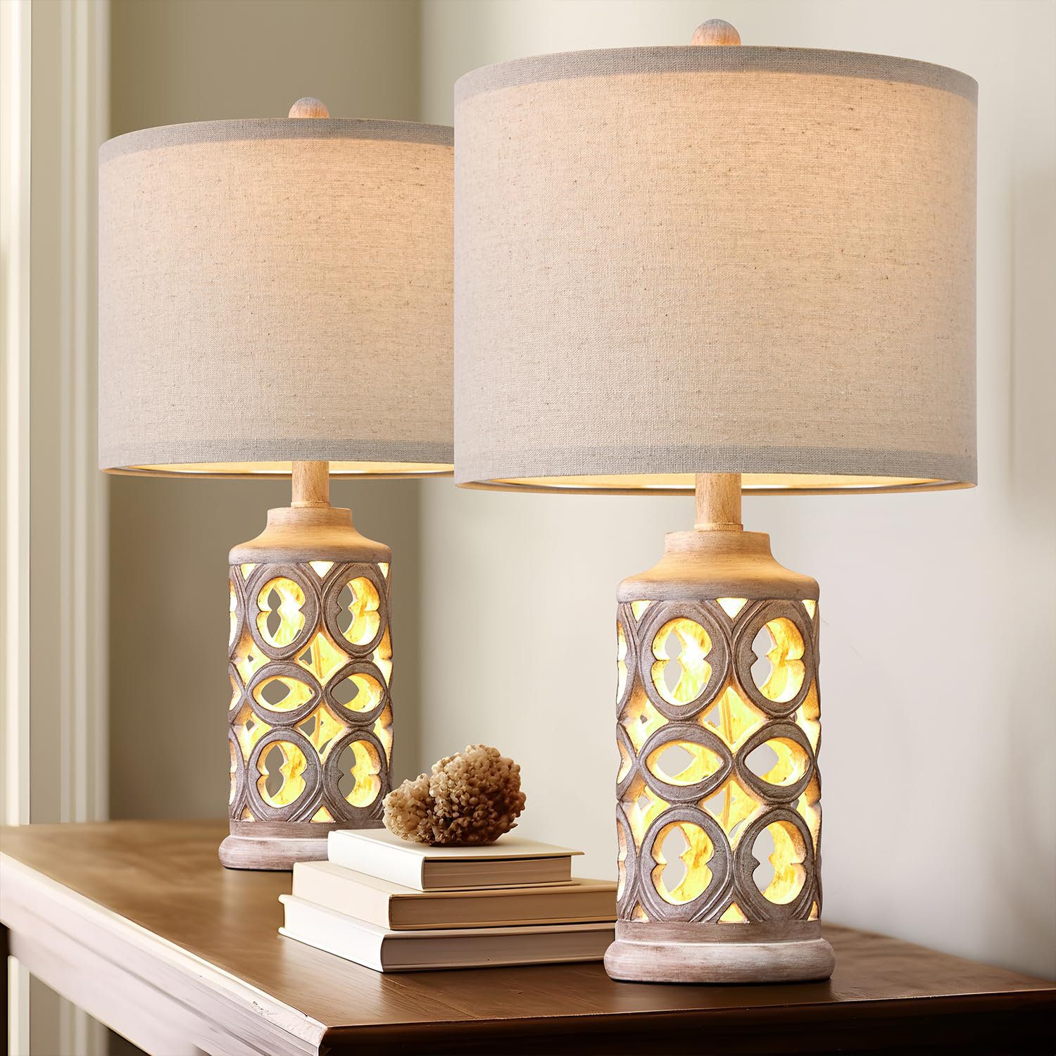 Ophelia & Co. Corinna Resin Table Lamp | Wayfair