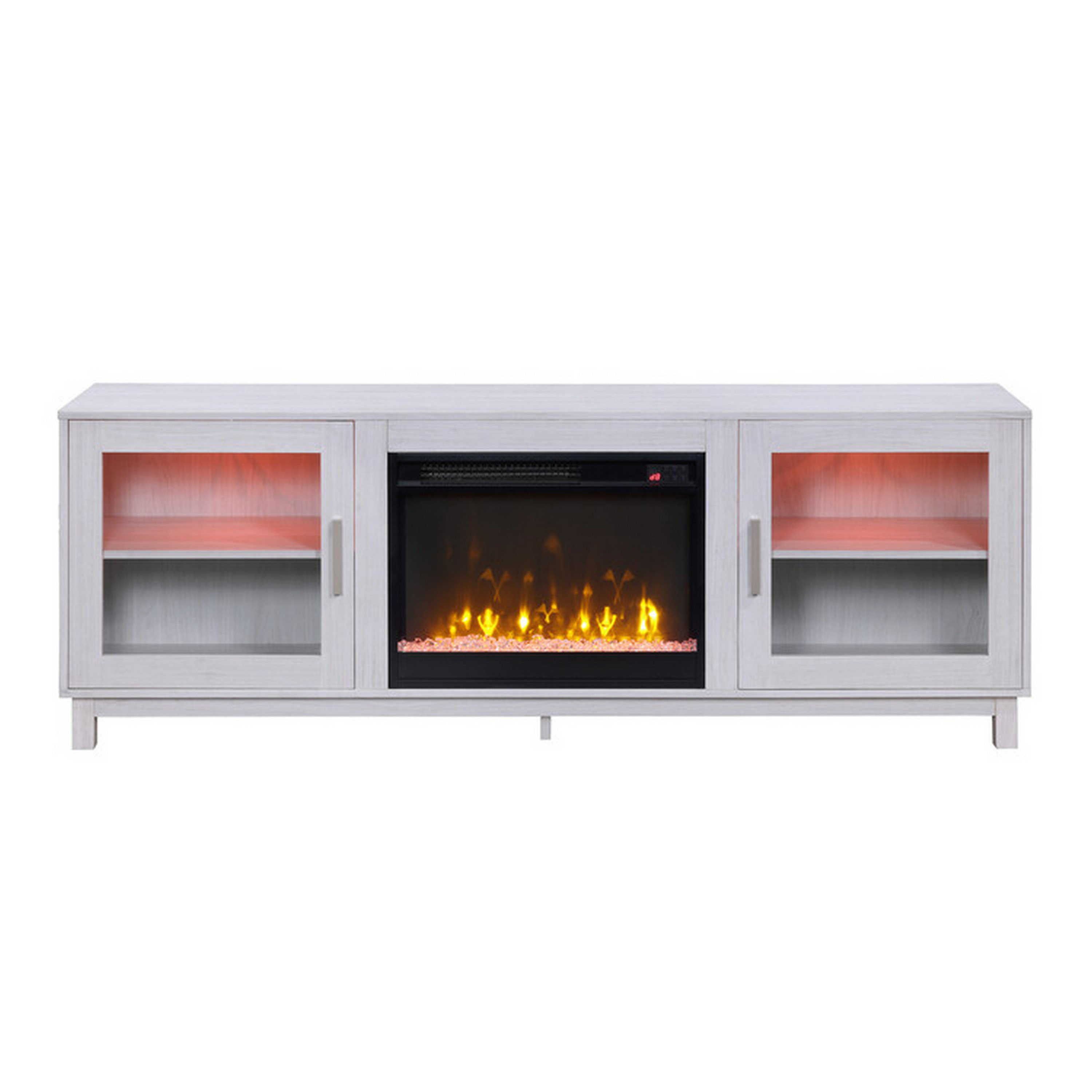 Brayden Studio® TV Stand Console with Fireplace | Wayfair