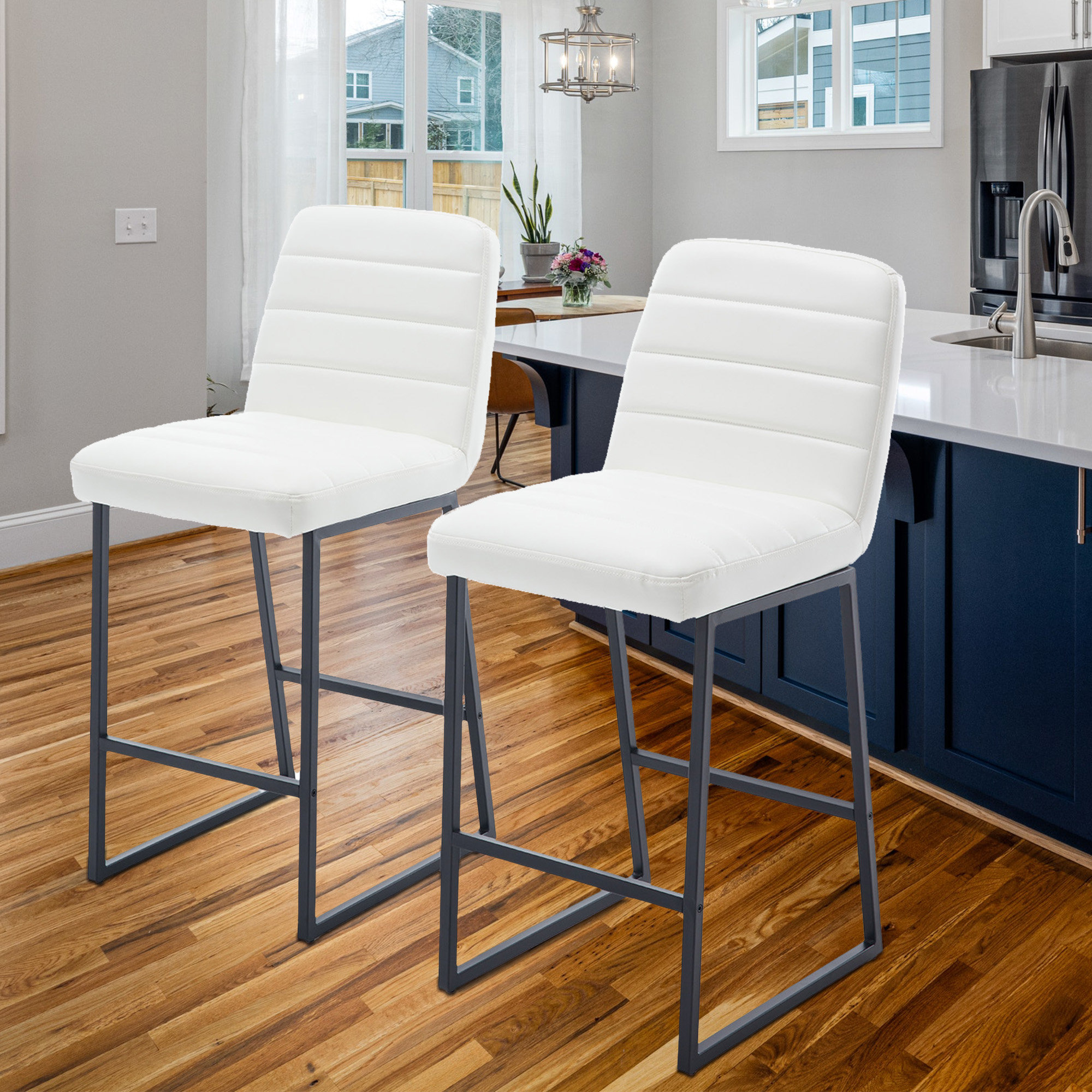 George Oliver Ginasharine Low Bar Chair | Wayfair