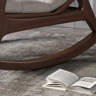 VIBORZ Modern Upholstered Solid Wood Rocking Chair Solid Wood Rocking ...