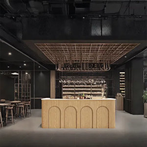 KPXU Bar Counter Vintage Front Desk Bar Counter | Wayfair