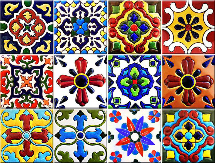 HomeSahel Abstract Non-Wall Damaging Tile Decal | Wayfair