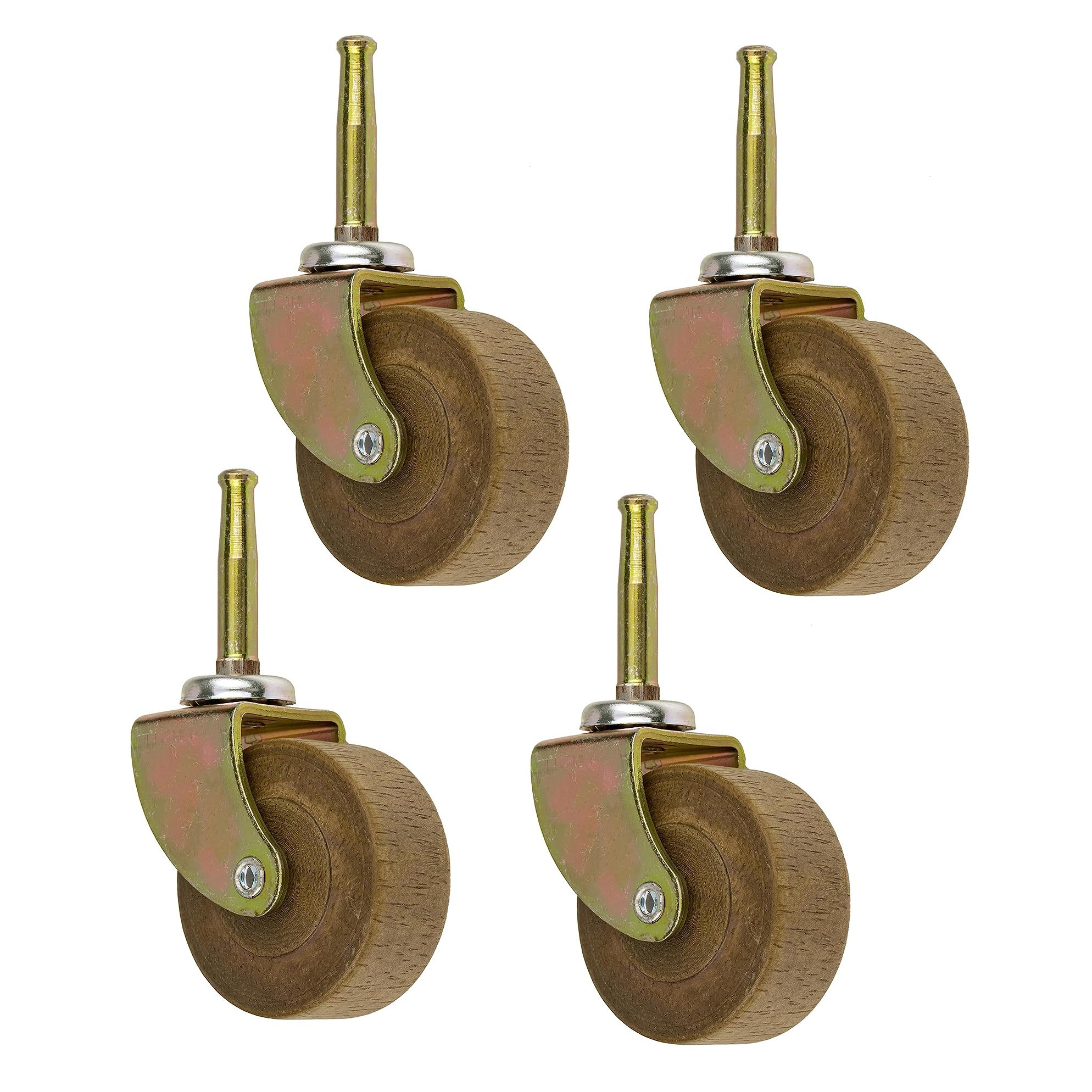 UNIQANTIQ HARDWARE SUPPLY Wood Furniture Caster Wheel ( Diameter: 2 ...