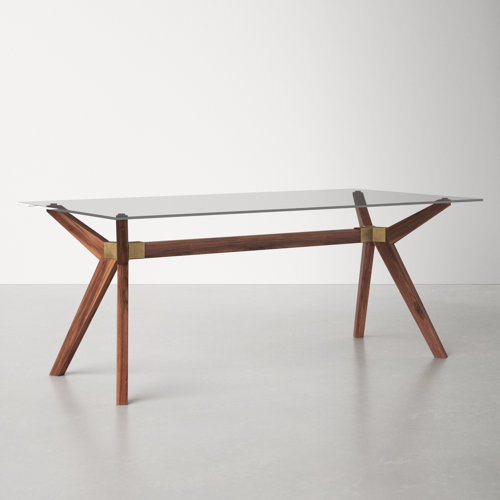 Fischer 71'' Ash Solid Wood Dining Table | AllModern