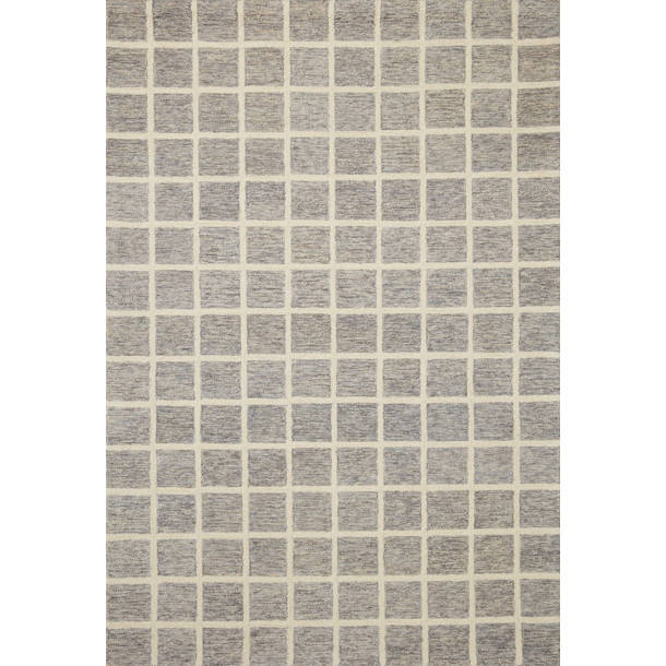 Chris Loves Julia x Loloi Polly Checkered Antique/Mist Area Rug ...