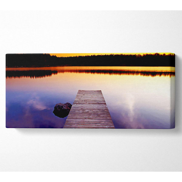Ebern Designs Scottish Boardwalk Calm - Wrapped Canvas Art Prints ...