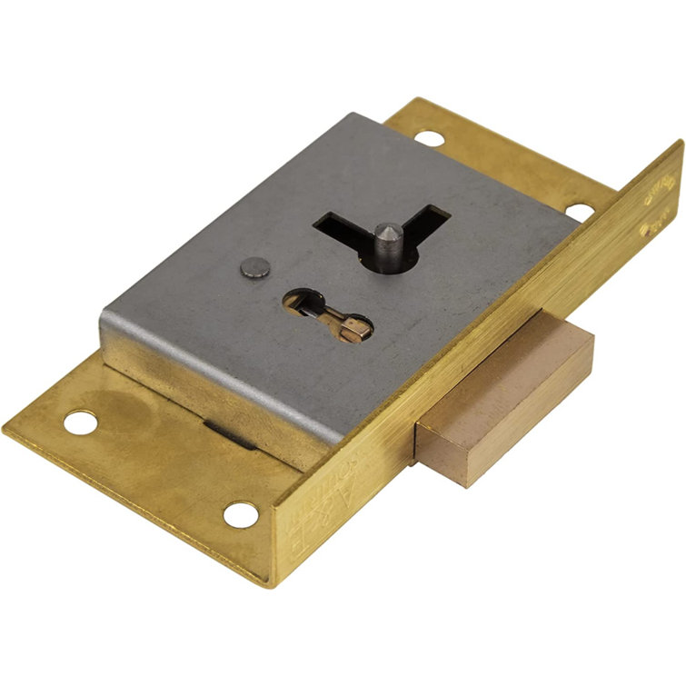 UNIQANTIQ HARDWARE SUPPLY Right Hand Cabinet Door or Drawer Brass Half ...