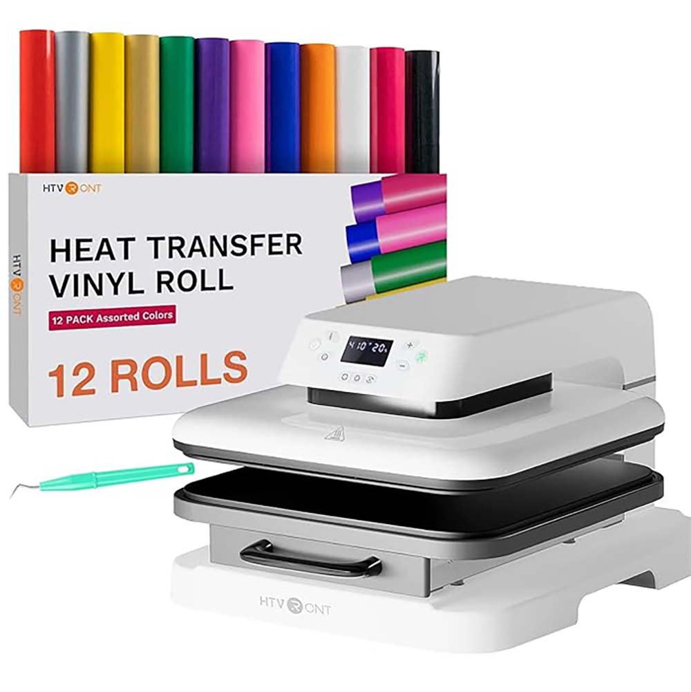 HTVRONT Htvront Heat Transfer Vinyl Bundle (12 Pack) Easy To Weed ...
