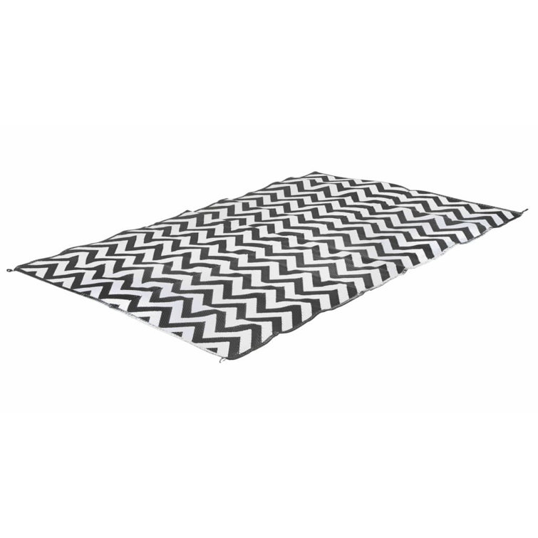 Ebern Designs Bo-Camp Outdoor Rug Chill mat x L Lounge 2.7 x 3.5m Wave ...