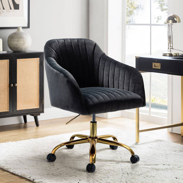 Willa Arlo Interiors Casimir Velvet Task Chair & Reviews | Wayfair