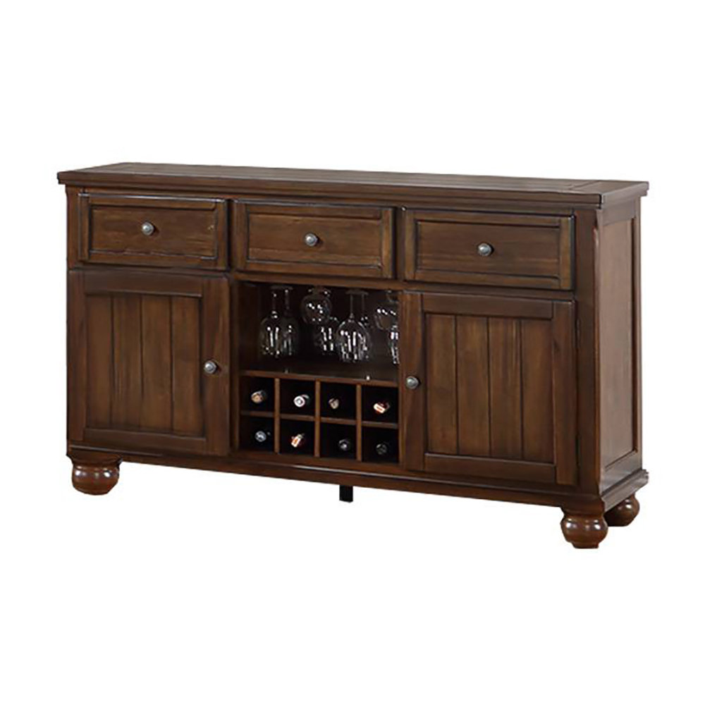 Canora Grey Velsie 2 - Door Server with Wine Rack | Wayfair