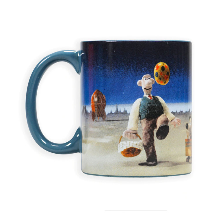 Half Moon Bay Mug Boxed (350Ml) - Wallace & Gromit (Picnic On The Moon ...