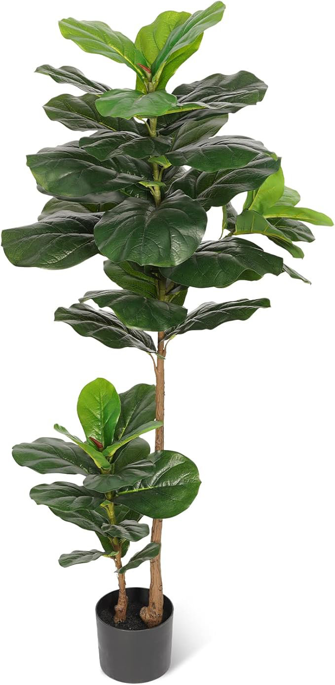 Latitude Run® Fiddle Leaf Fig Tree Artificial Plant | Wayfair