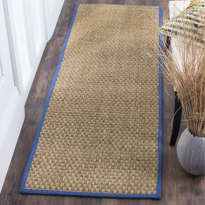 Breakwater Bay Campbellton Natural Fiber Seagrass Solid Color Rug ...