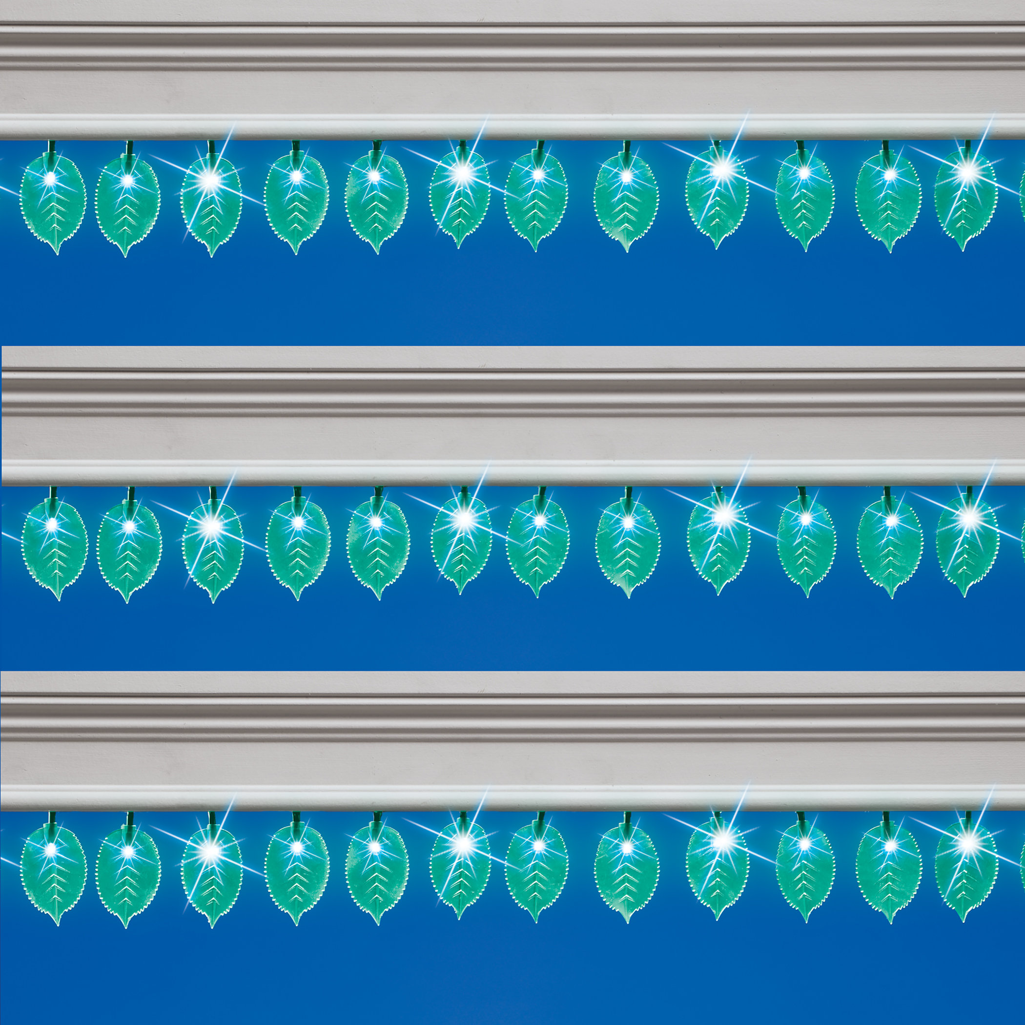 Arlmont & Co. Set of 50 Solar Powered Leaves String Lights, 23 Feet ...