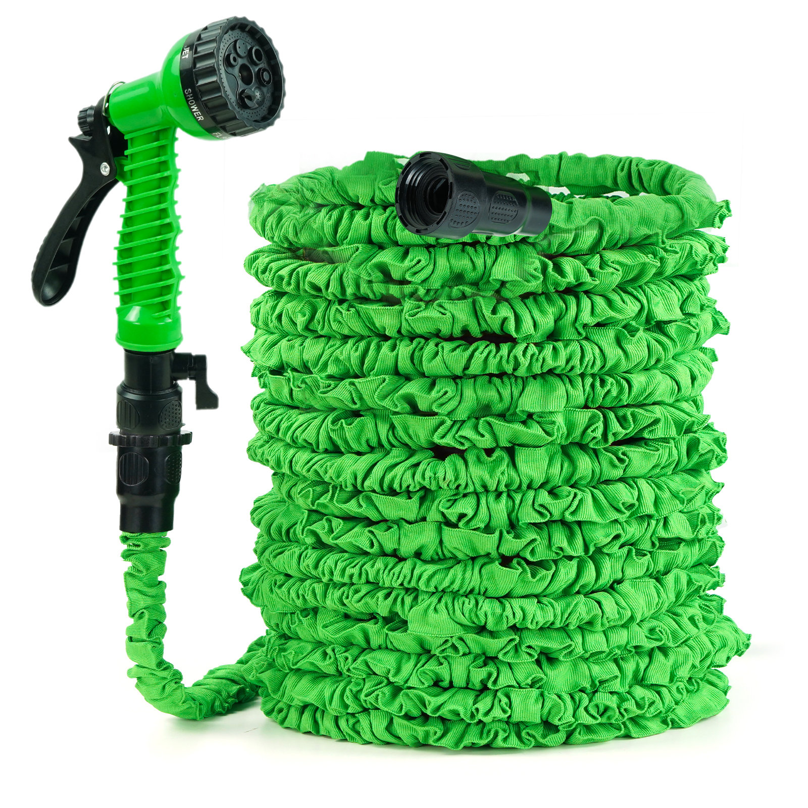 Cotsoco Expandable Garden Hose Water Pipe With 7 Function Spray Nozzle ...