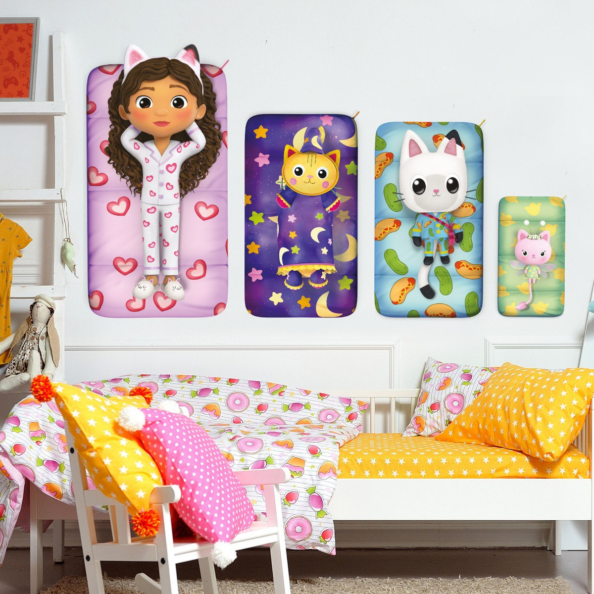 Themed Gabby s Dollhouse Non Wall Damaging Wall Decal Wayfair