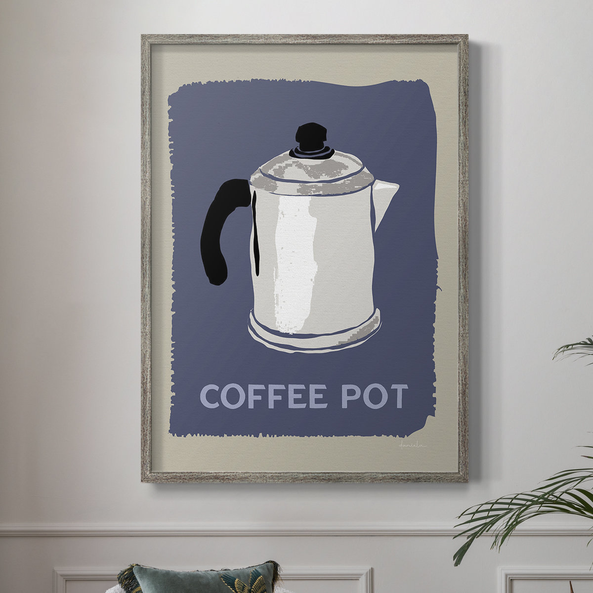 Red Barrel Studio® Modern Coffee I Framed Print - Solid Wood 48561 ...