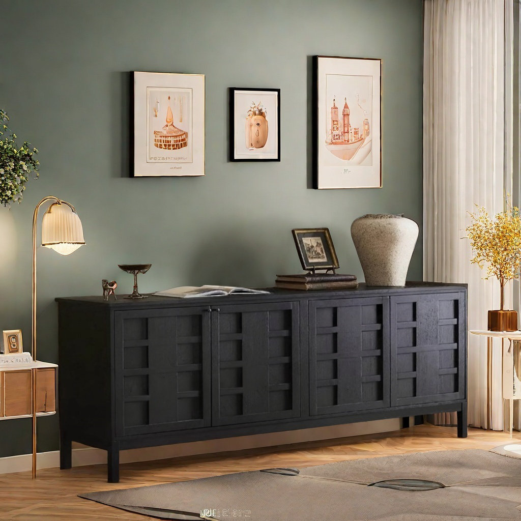 Atta Avenue Vintage Black Sideboard | Wayfair