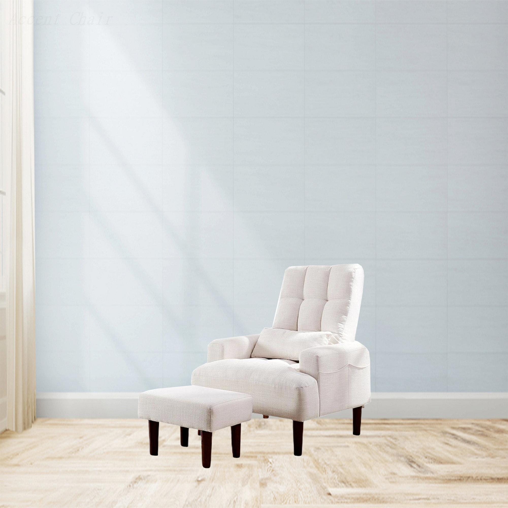 Latitude Run® Modern Single Chair, Modern Design Living Room Recliner ...