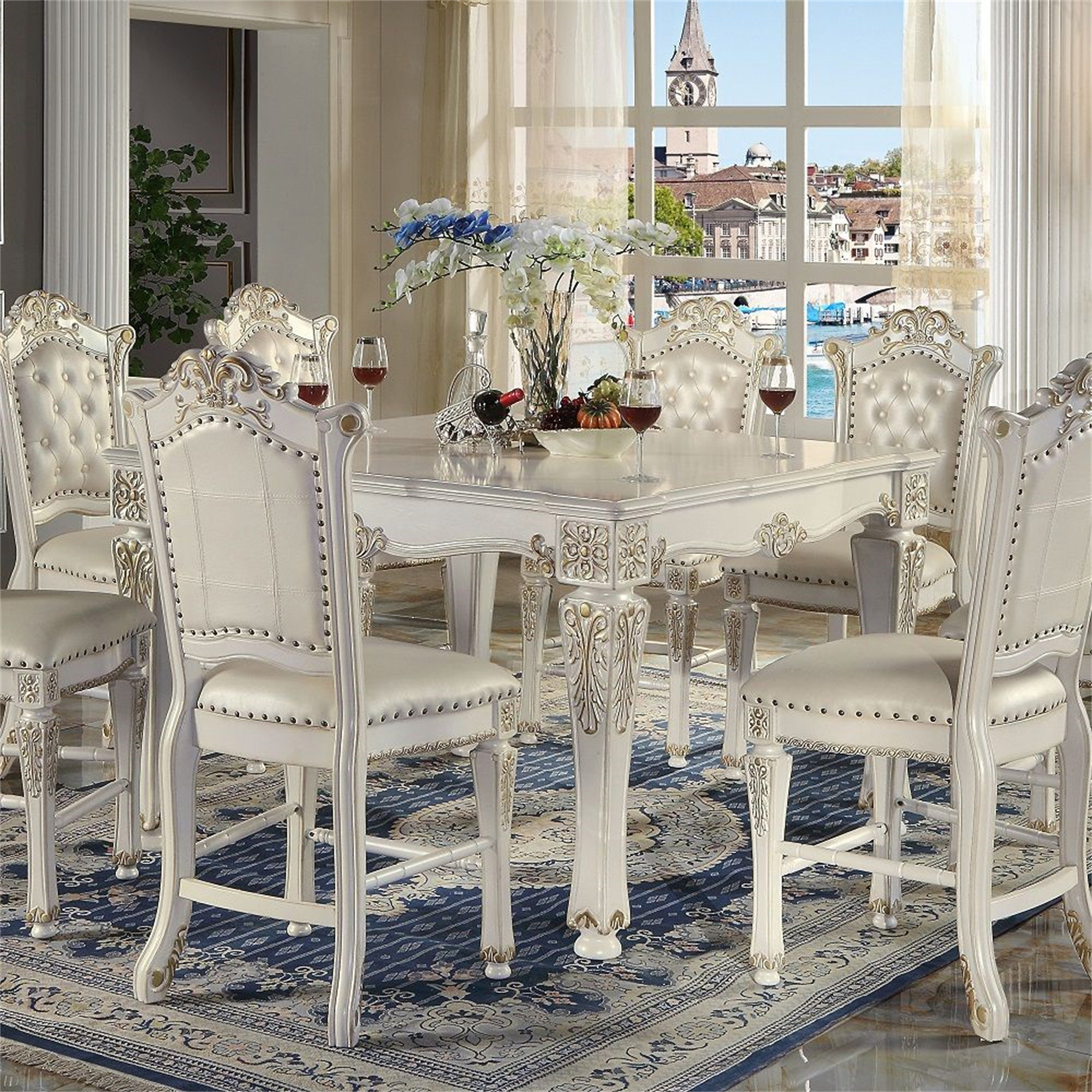 Rosdorf Park ACME Vendome Counter Height Table | Wayfair