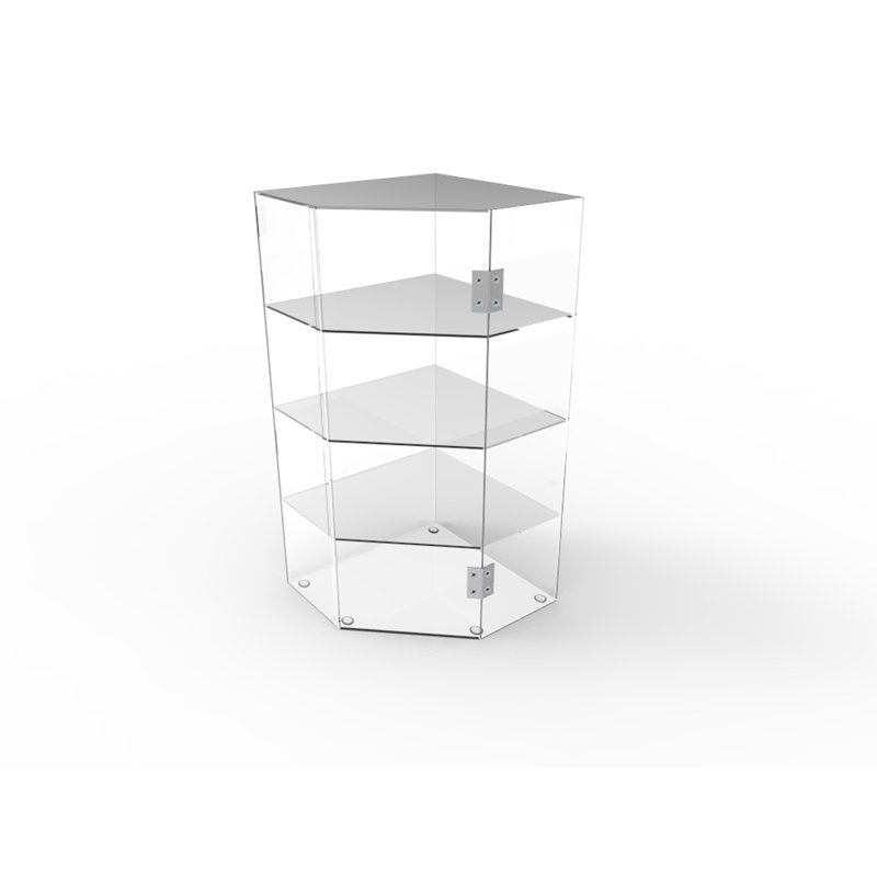 Prep & Savour Clear Acrylic Candy Bin Partitioned Dry Food Display ...