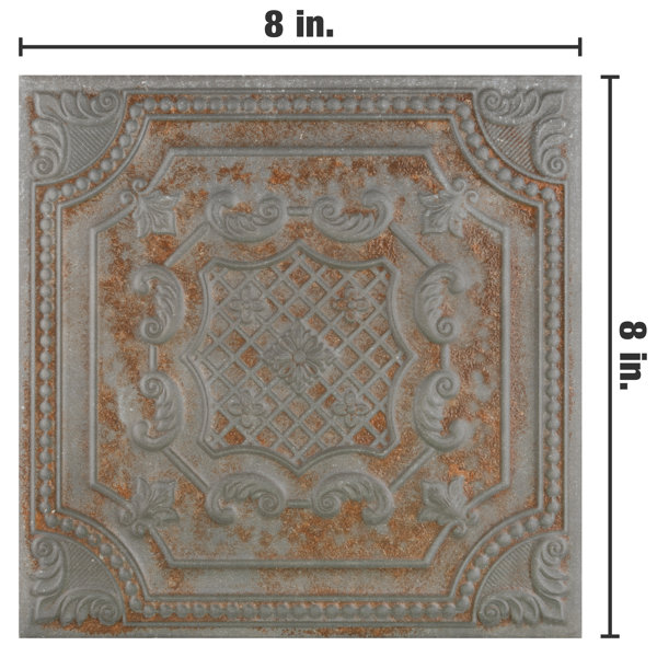 Merola Tile Fitz 8" x 8" Ceramic Patterned Wall Tile & Reviews | Wayfair