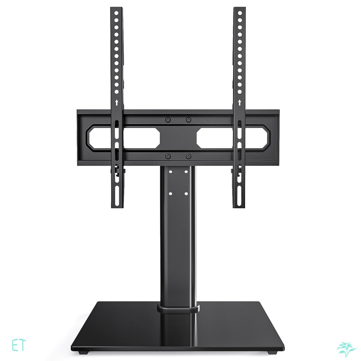 Symple Stuff Universal Rotating TV Stand, 3-Height Adjustable Desktop ...
