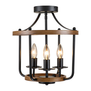 Williston Forge Jaysten Semi Flush Mount | Wayfair