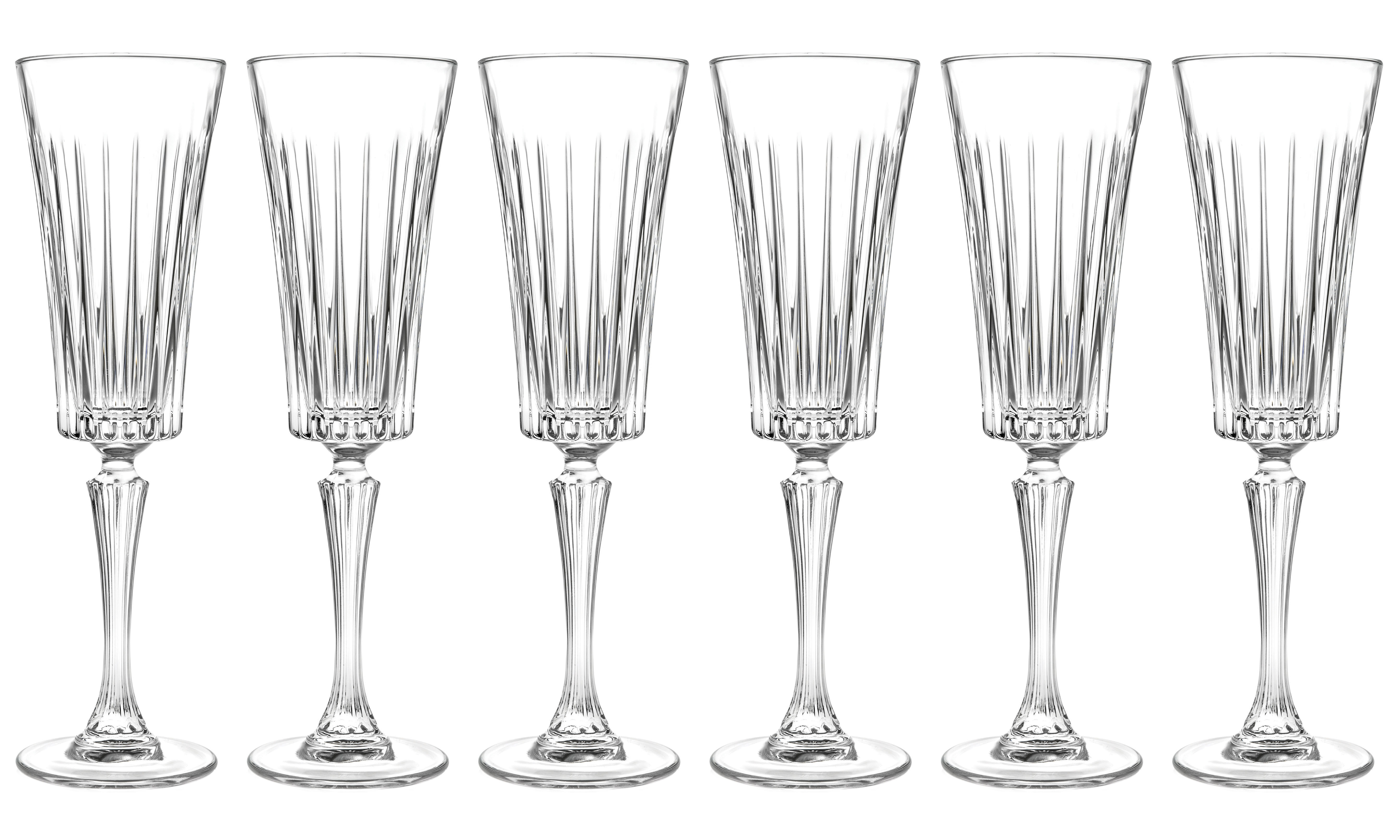 Everly Quinn Verre à flûte grillage - Champagne - Flûtes - Ensemble de ...