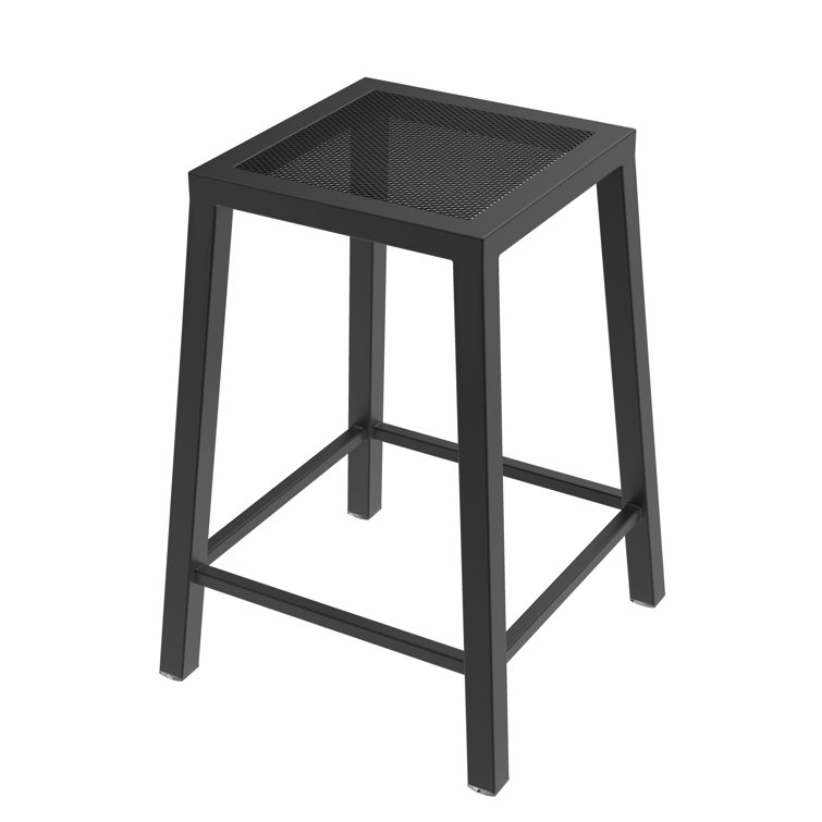 Holland Bar Stool Bounaga Metal Outdoor Stool & Reviews | Wayfair