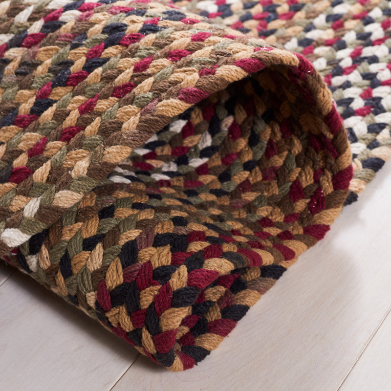 Bungalow Rose Braided Flat Weave Cotton Rug | Wayfair