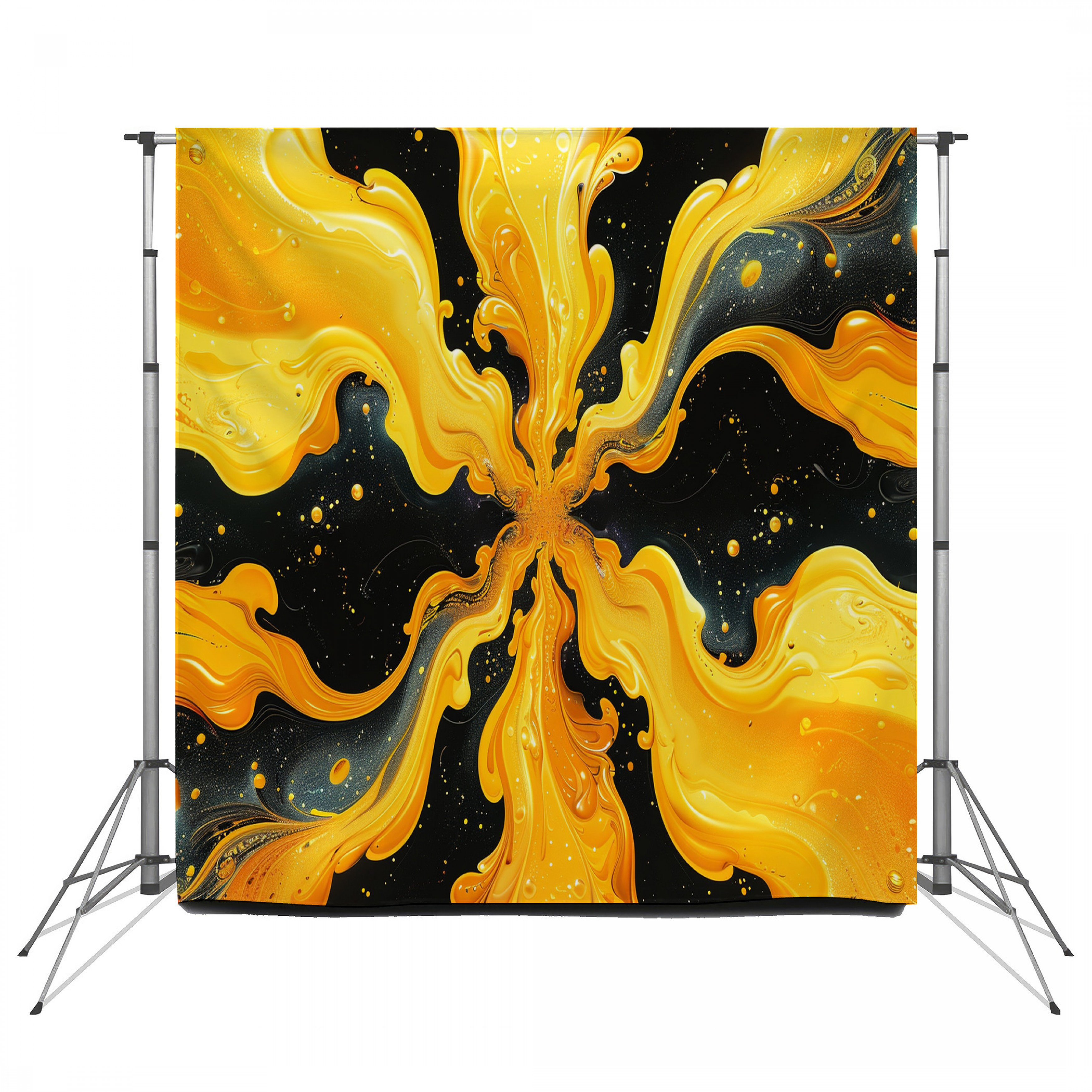 VisionDecor Abstract liquid Backdrop Abstract Large Avantgarde Photo ...