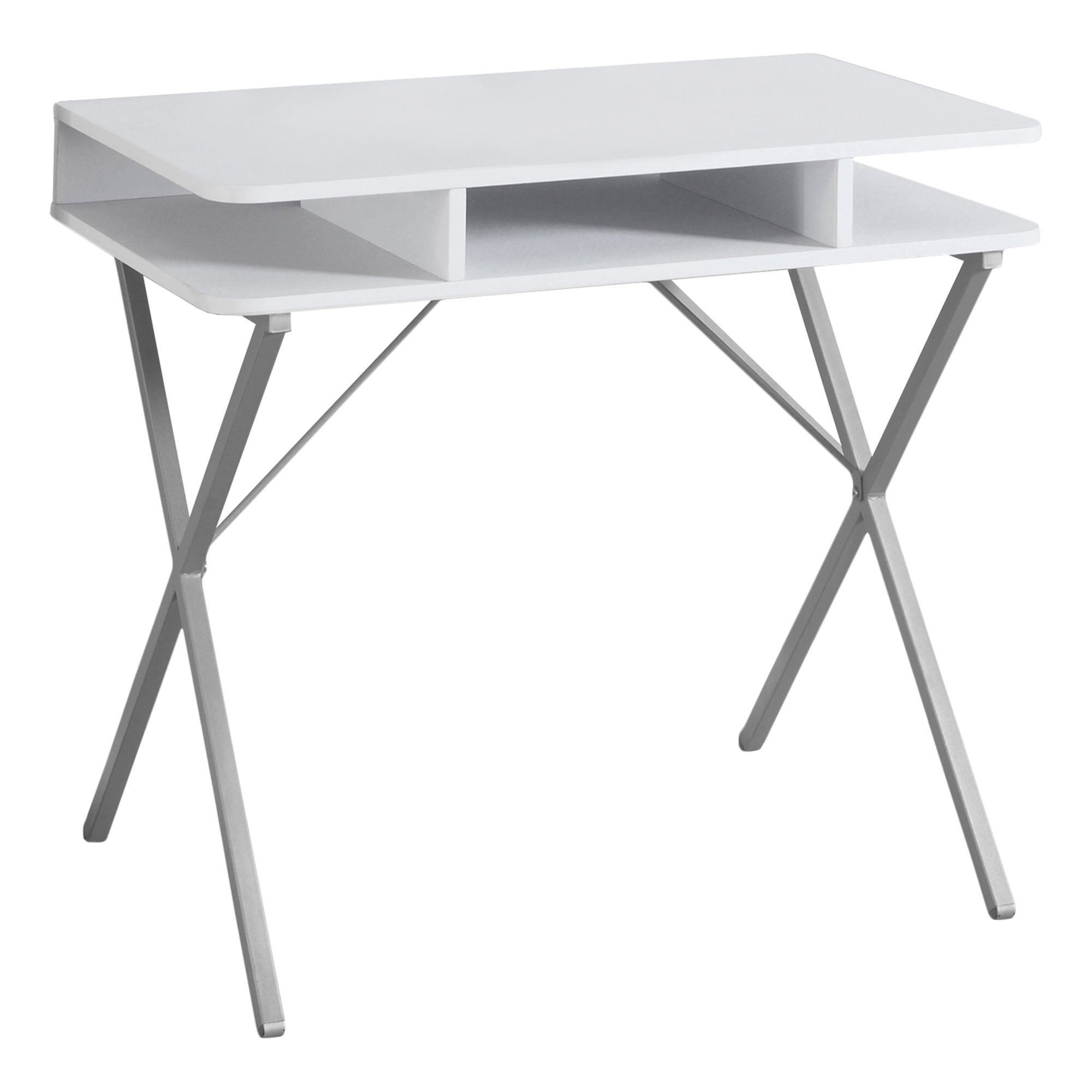 Ivy Bronx 20" White Rectangular Computer Desk | Wayfair