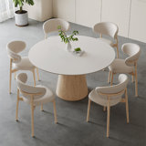 Round Seats 6 Kitchen & Dining Room Sets, Dining Table Sets You'll Love