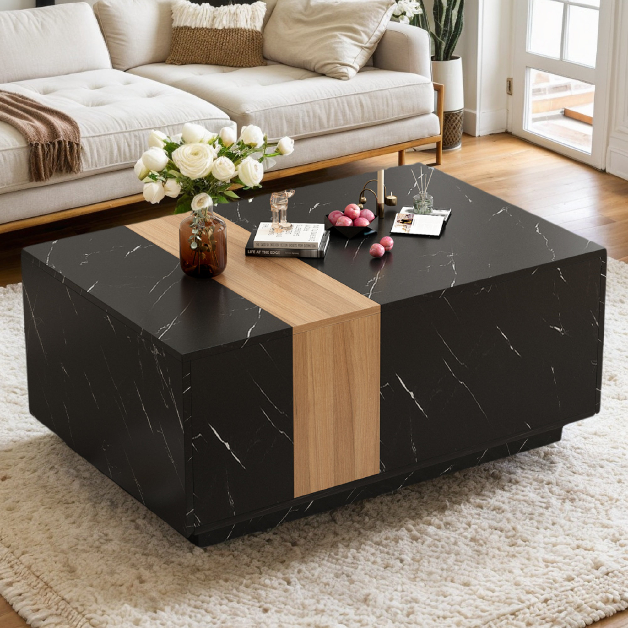 Latitude Run® Tawon Single Coffee Table | Wayfair