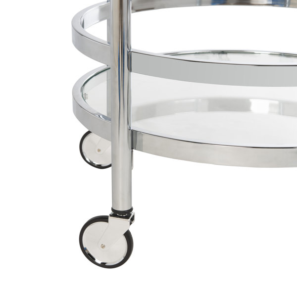 Wrought Studio™ Hendrum Bar Cart & Reviews | Wayfair